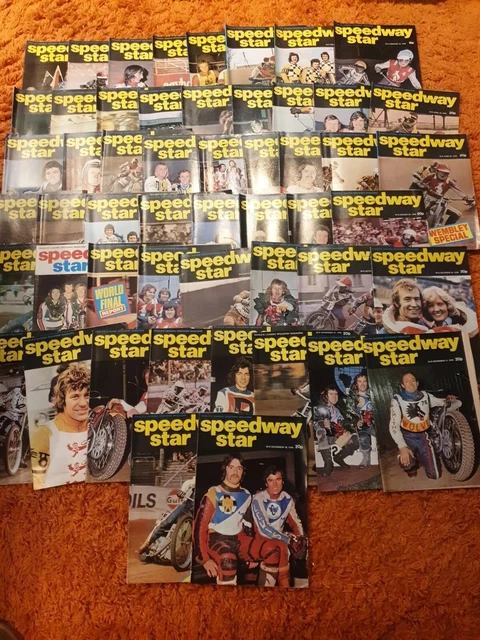 SPEEDWAY STAR MAGAZINE’S 1976 x 52 issues. Good condition £25.00 ...