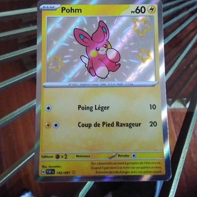 CARTE POKÉMON POHM 142/091 Shiny neuve fr EUR 7,00 - PicClick FR