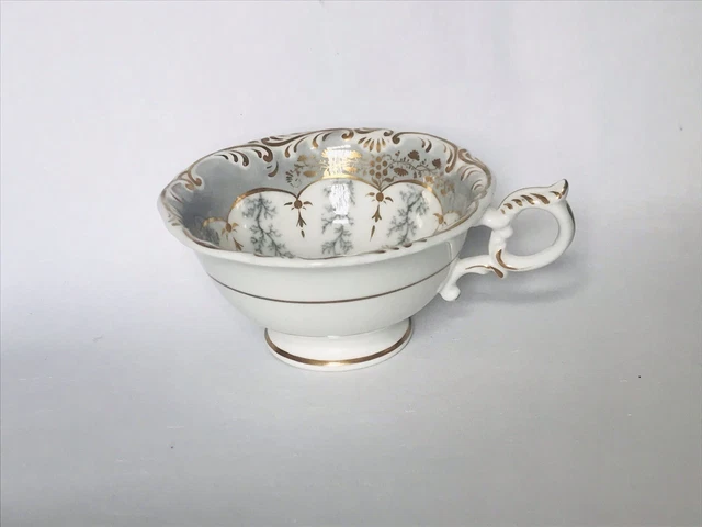 VICTORIAN C 19TH C Hand Painted Floral Tea Cup Only Rococo Regency £31. ...