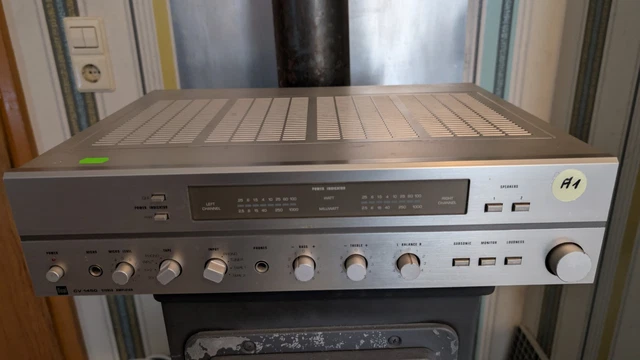 DUAL CV 1450 Stereo Amplifier Verstärker Endstufe 80er Jahre ...