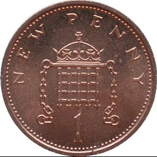 NEW PENNY 1978 - Rare 1p Circulated Coin ** Very Average Condition ** £ ...