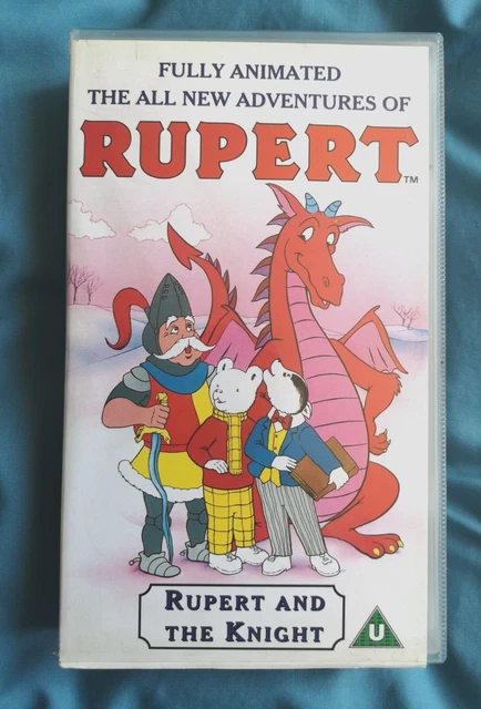 RUPERT AND THE Knight VHS Video PAL Certificate U (SEENOTES PLEASE) £3. ...