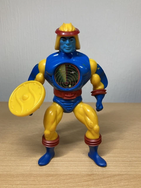 MOTU VINTAGE SY-CLONE completo di Targa Masters of the Universe Figura ...