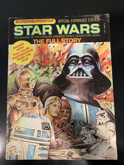 STAR WARS 1977 The Full Story SCREEN Superstar MAGAZINE 8 The Making Of ...