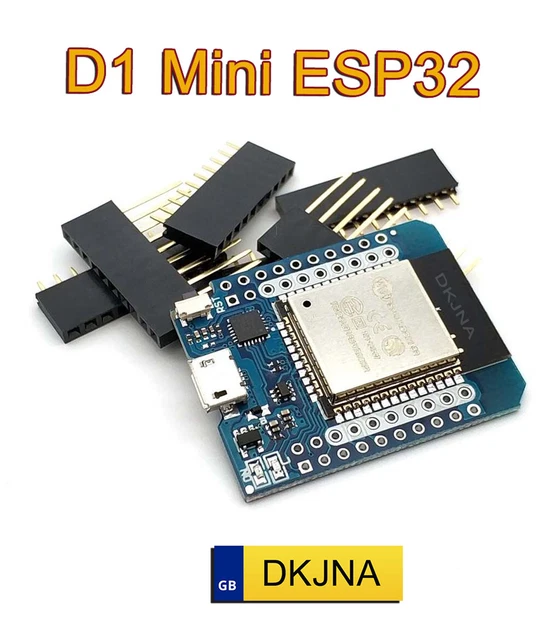 D1 MINI ESP-32 ESP32 Wireless Wi-Fi Bluetooth Development Board 2.4GHz ...