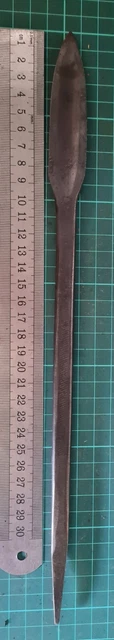 VINTAGE WHITE METAL Bearing Scraper Tool $18.00 - PicClick AU