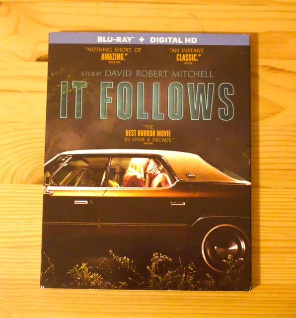 IT FOLLOWS BLU-RAY David Robert Mitchell Maika Monroe w/Slipcover £16. ...