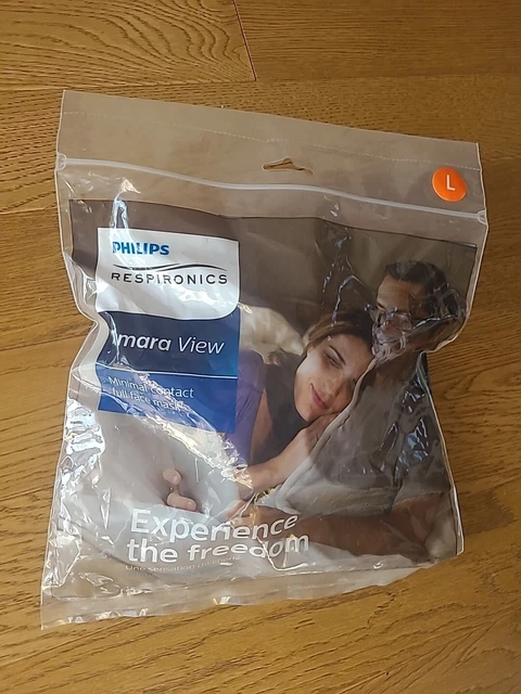 PHILIPS RESPIRONICS AMARA View Minimal Contact Full Face Mask Taille L ...
