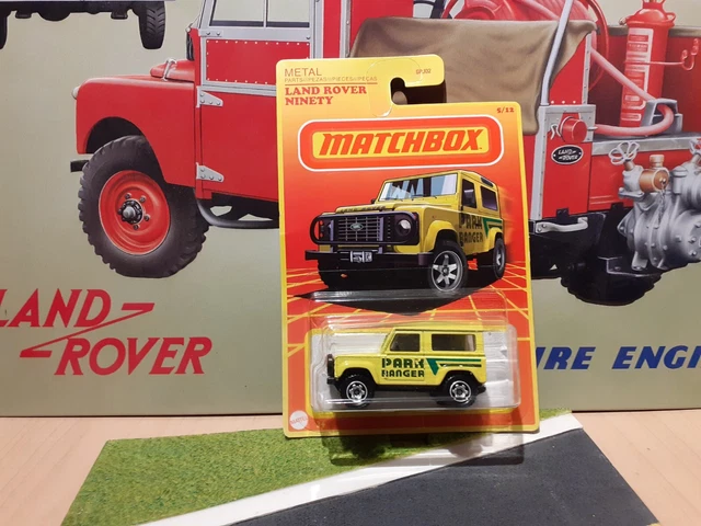 #1 LAND ROVER Matchbox Ninety Park Ranger Blister Neuf EUR 6,99 ...