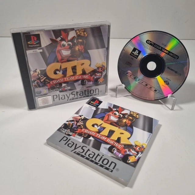 CTR CRASH TEAM Racing Sony PlayStation 1 PS1 jeu complet PAL EUR 23,20 ...