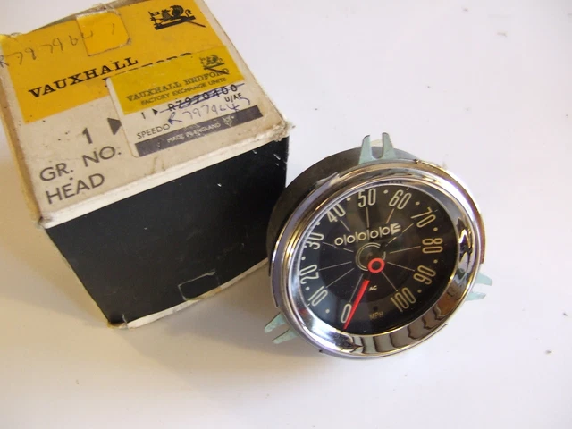 VAUXHALL VIVA HA Deluxe Bedford HA Van NEW Speedometer £45.00 - PicClick UK