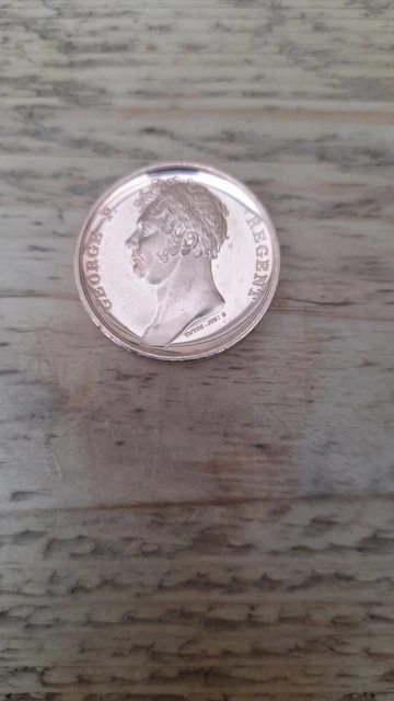 WELLINGTON WATERLOO 1815 George P Regent Bronze Coin £8.49 - PicClick UK