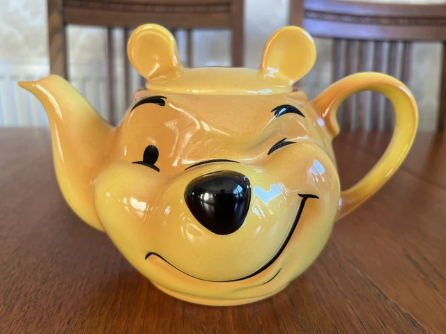 WINNIE THE POOH Face Teapot. The Disney Character Teapot Collection By ...