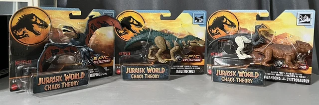 JURASSIC WORLD EPIC Evolution Chaos Theory Lystrosaurus Dimorphodon ...