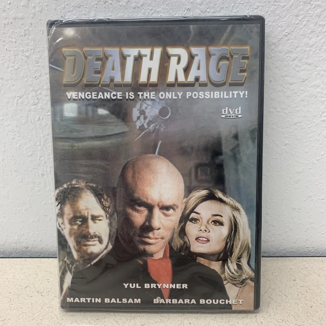 NEW DVD DEATH Rage 1976 Yul Brynner Movie Brand New and Sealed £5.25 ...