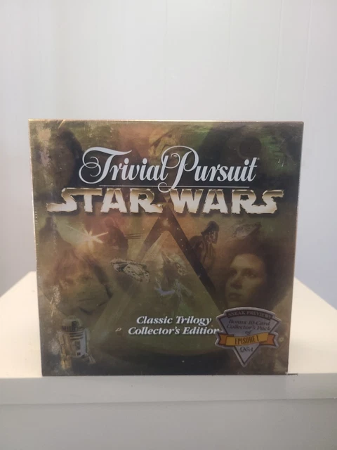 TRIVIAL PURSUIT STAR Wars Classic Trilogy Collectors Edition Game Board ...