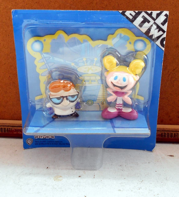 CARTOON NETWORK MINI Figures 2,5" Dexter' S Laboratory Mib - Wb ...