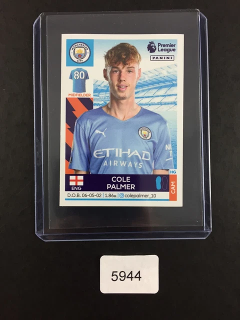 COLE PALMER ROOKIE RC Sticker Panini Premier League 2021 2022 (21-22 ...