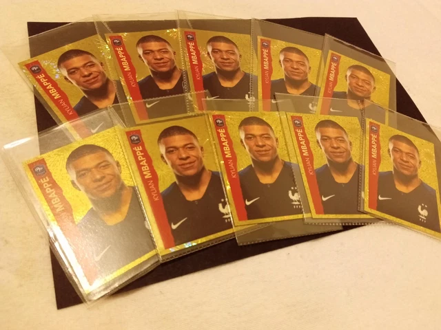 2020 KYLIAN MBAPPE Lot 10 Gold Panini Intermarket Cards New £101.98 ...