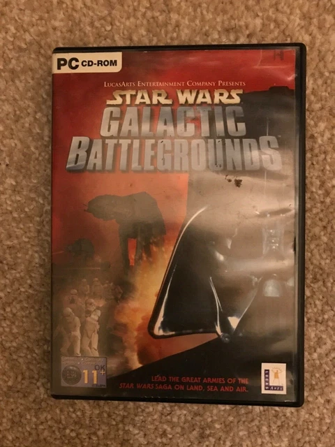 STAR WARS: GALACTIC Battlegrounds (PC: Mac/ Windows, 2001) - European ...