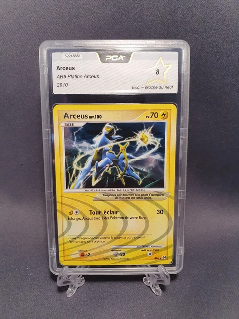 CARTE POKÉMON ARCEUS AR6 Holo Secrète Platine Vainqueurs Suprêmes PCA 8 ...