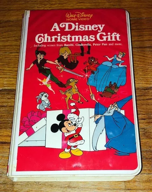 A CHRISTMAS GIFT Walt Disney Home Video VHS Tape Clamshell Vintage ... A CHRISTMAS GIFT Walt Disney Home Video VHS Tape Clamshell Vintage ...