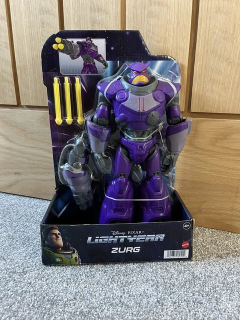DISNEY PIXAR LIGHTYEAR Zurg Action Figure With Blaster Arm - Brand New ...