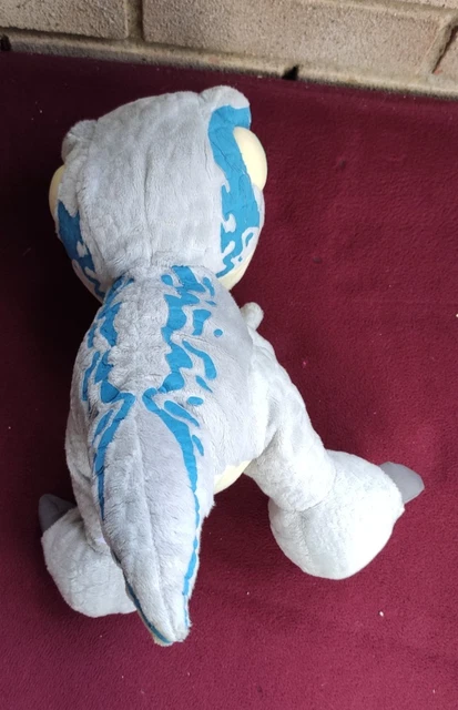 JURASSIC WORLD CHUNKY Blue Raptor Posh Paws Plush Soft Toy 10" Dinosaur ...