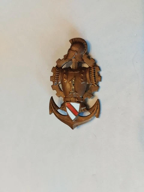 RARE INSIGNE, 1° Régiment Autonome du Génie, Drago Béranger déposé EUR ...