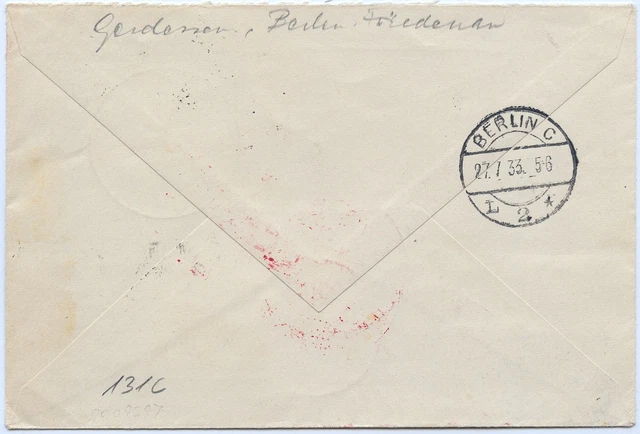 KATAPULT 1933 DT. Reich Seepostaufgabe Berlin Flugpost Catapult H 131 c ...