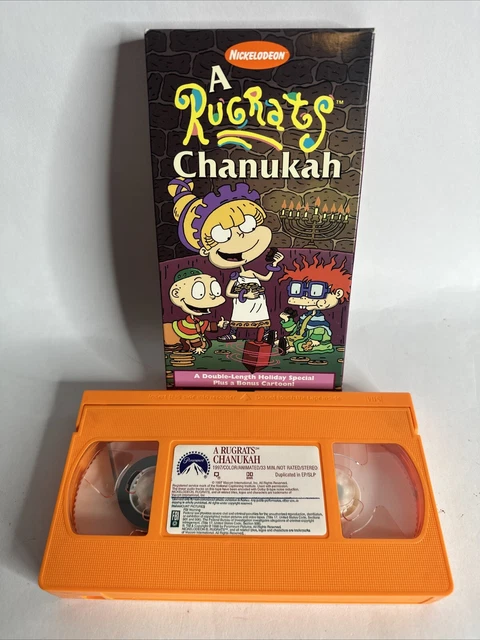 A RUGRATS CHANUKAH (VHS Tape, 1997) -- Nickelodeon -- Christmas ...