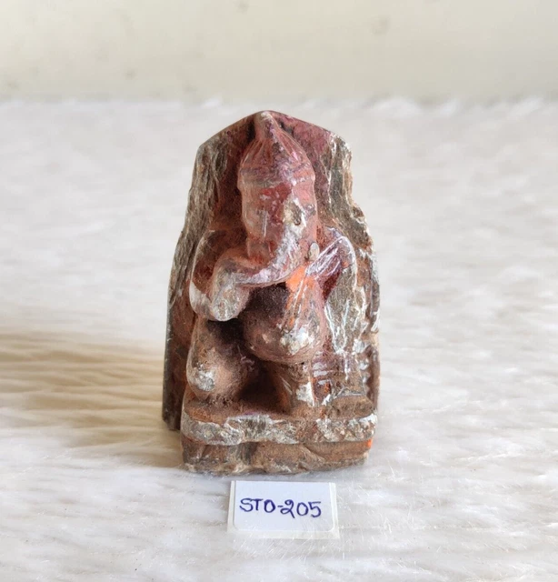 ANTIQUE FAIT LORD Ganesha Pierre Figurine Statue Religieux de ...
