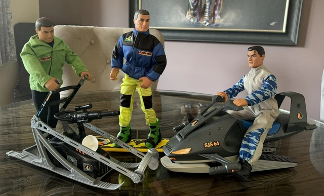 HASBRO / ACTION Man - Veicolo Sci Subacqueo Anni '90, Snowboard ...