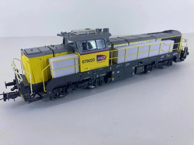 JOUEF HJ2439 DIESEL DE 18 SNCF Réseau analogique - ép VI - HO 1/87 EUR ...