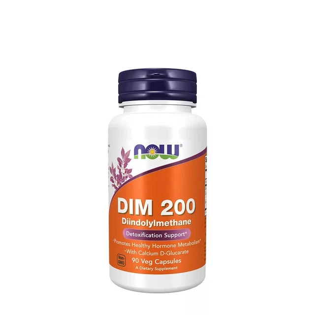 NOW FOODS DIM 200 Diindolylmethane Veg Capsules (90 Veg Capsules) £26. ...