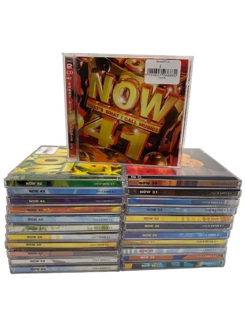NOW THAT'S WHAT I Call Music CDs Set 30-53 Albums All Box Has 2 CD ...