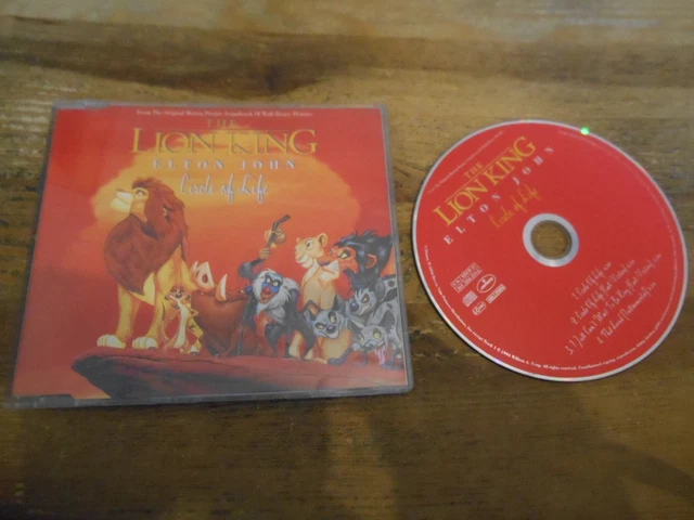 CD OST WALT Disney Lion King/König der Löwen : Circle Of Life (4 Song ...