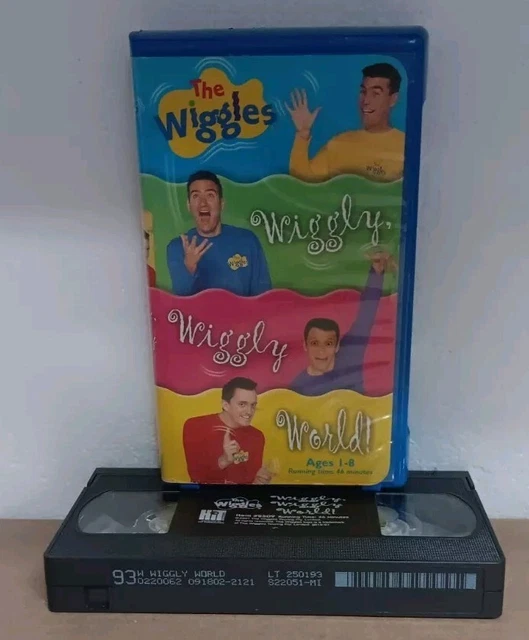 THE WIGGLES: WIGGLY Wiggly World (VHS, 2002) Age 1-8 £7.96 - PicClick UK
