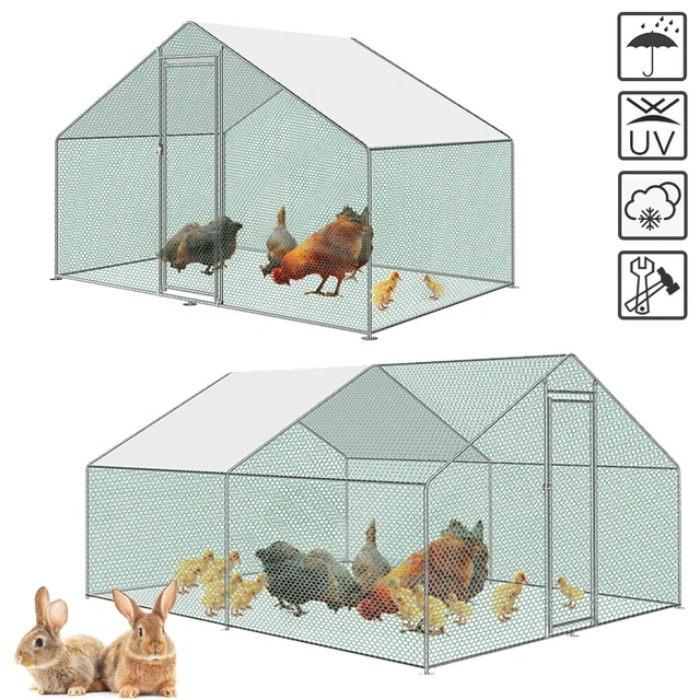 HÜHNERSTALL HÜHNERHAUS STALL Kleintierstall Legenest Hühnervoliere ...