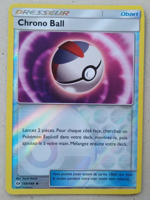 CARTE POKÉMON - Dresseur Objet Chrono Ball Holo 134/149 EUR 1,00 ...