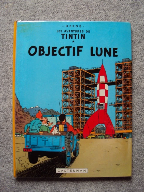 BD TINTIN OBJECTIF Lune 1965 EUR 40,00 - PicClick FR