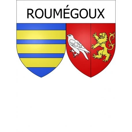 ROUMÉGOUX 15 VILLE Stickers blason autocollant adhésif Taille:17 cm EUR 6,99 - PicClick FR
