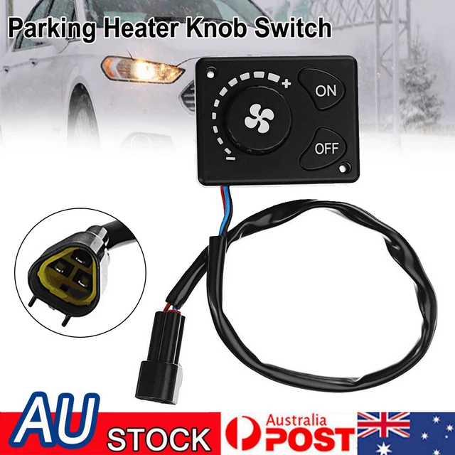 CAR PARKING HEATER Knob Switch Air Controller Remote Control 12V/24V AU ...