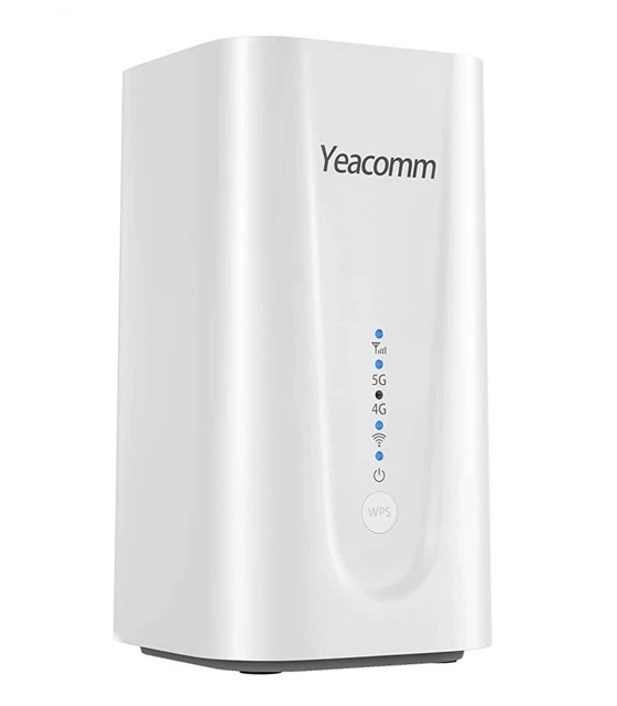 YEACOMM 5G MODEM AX3600 WiFi-6 Router with Sim Card Slot,NR NSA/SA 5G ...