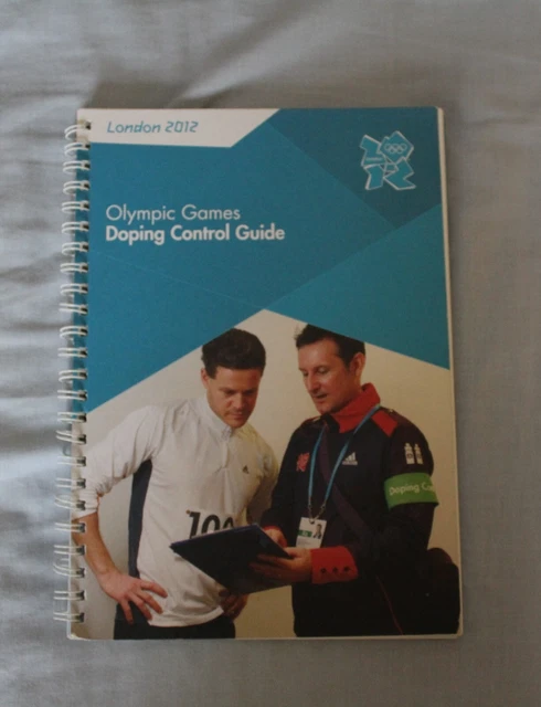 LONDON 2012 OLYMPIC Games Doping Control Guide - booklet used - good ...