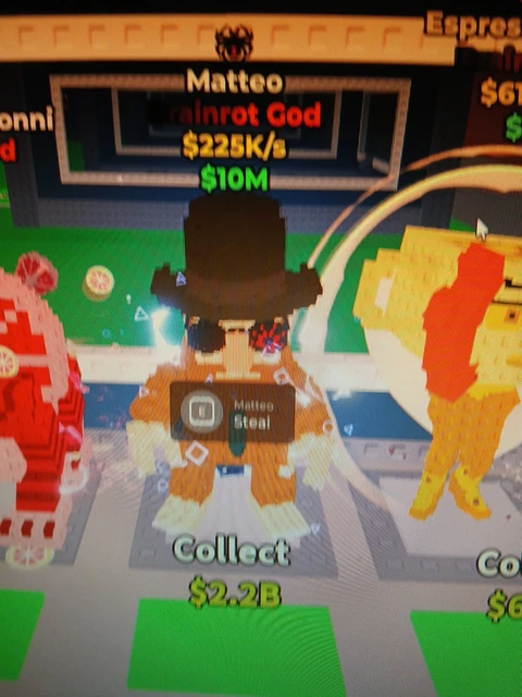 SPIDER MATTEO STEAL a brainrot roblox EUR 1,00 - PicClick FR