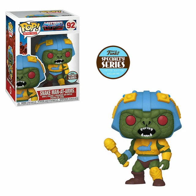 HE-MAN MASTERS DE Univers Serpent Homme D'Armes 9.5cm Pop Vinyle ...