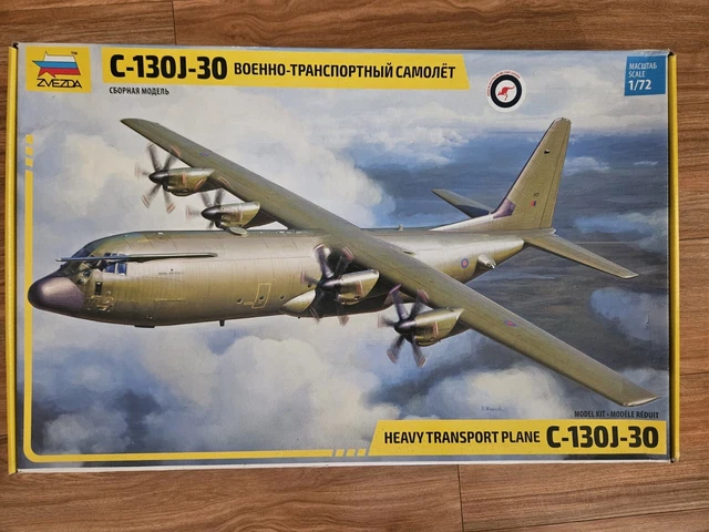 ZVEZDA 1/72 NO.7324 Heavy Transport Plane C-130j-30. SR $89.00 ...