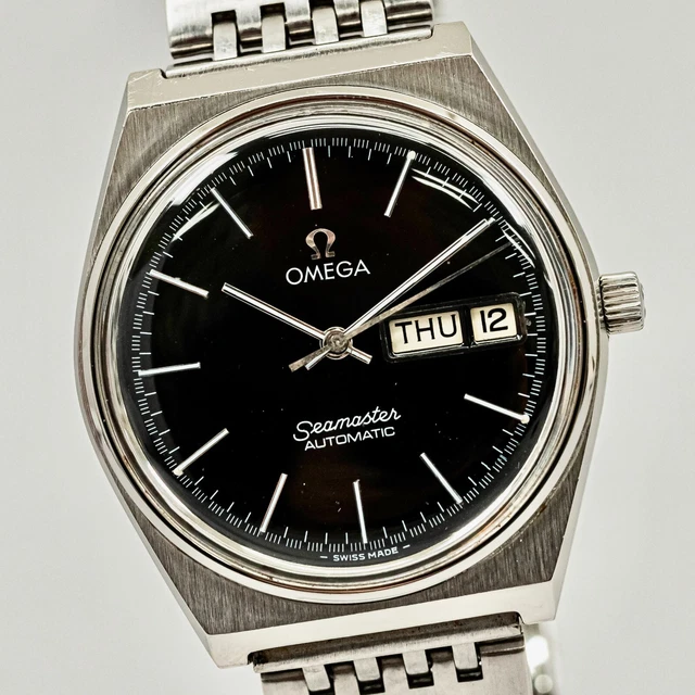 *QUASI NUOVO* VINTAGE OMEGA Seamaster Cal.1022 Quadrante Nero ...