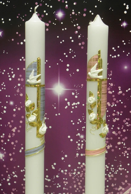 COMMUNION BAPTISM BAPTISM candle communion candle C-16-GRB incl ...
